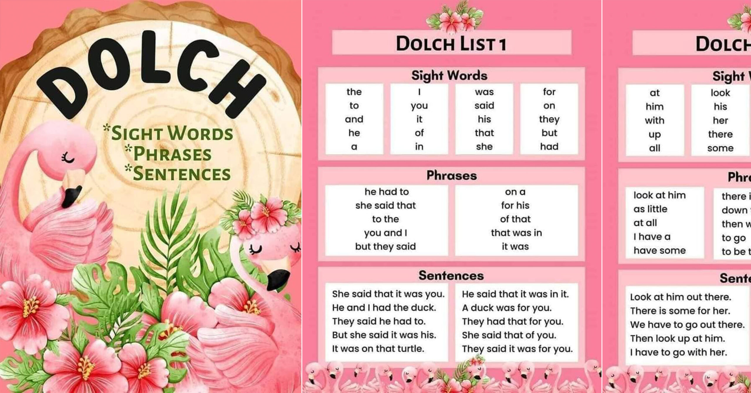 Dolch Sight Words for Early Readers - educlickph.com