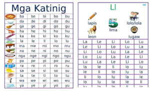 Mga Katinig at Pantig sa Filipino - educlickph.com